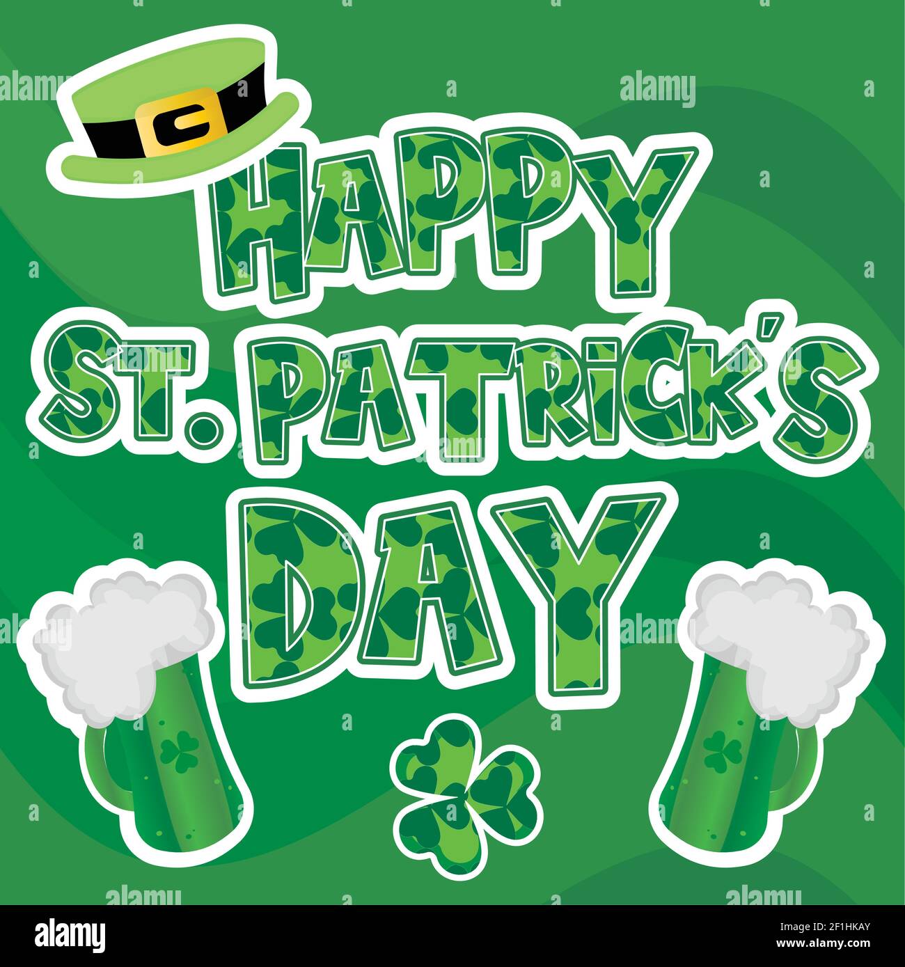 Happy saint patrick Stock Vector Images - Alamy