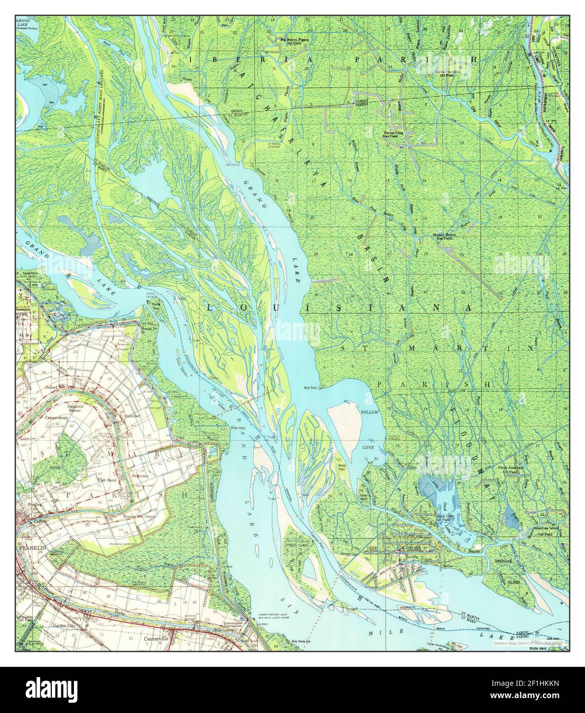 Foster, Louisiana, map 1959, 1:62500, United States of America by ...