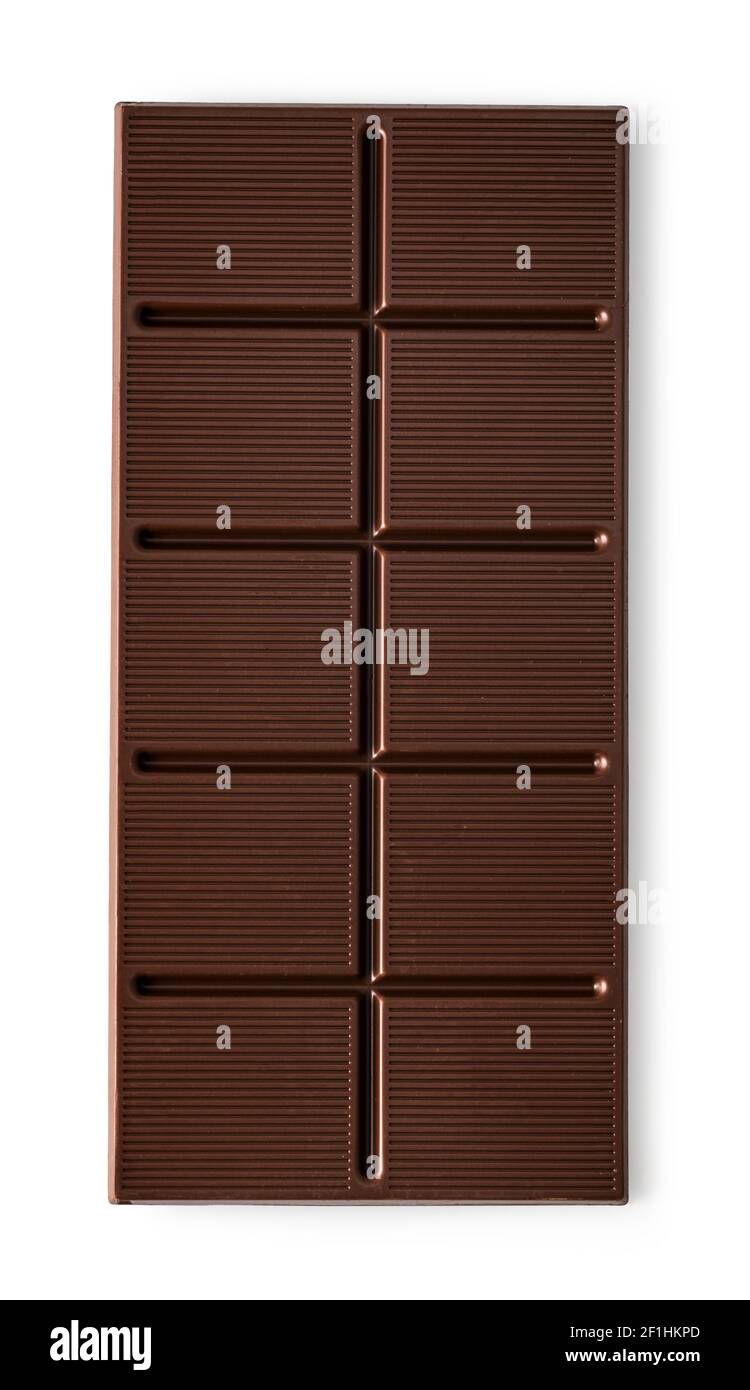 Bitter milk chocolate background Cut Out Stock Images & Pictures - Alamy