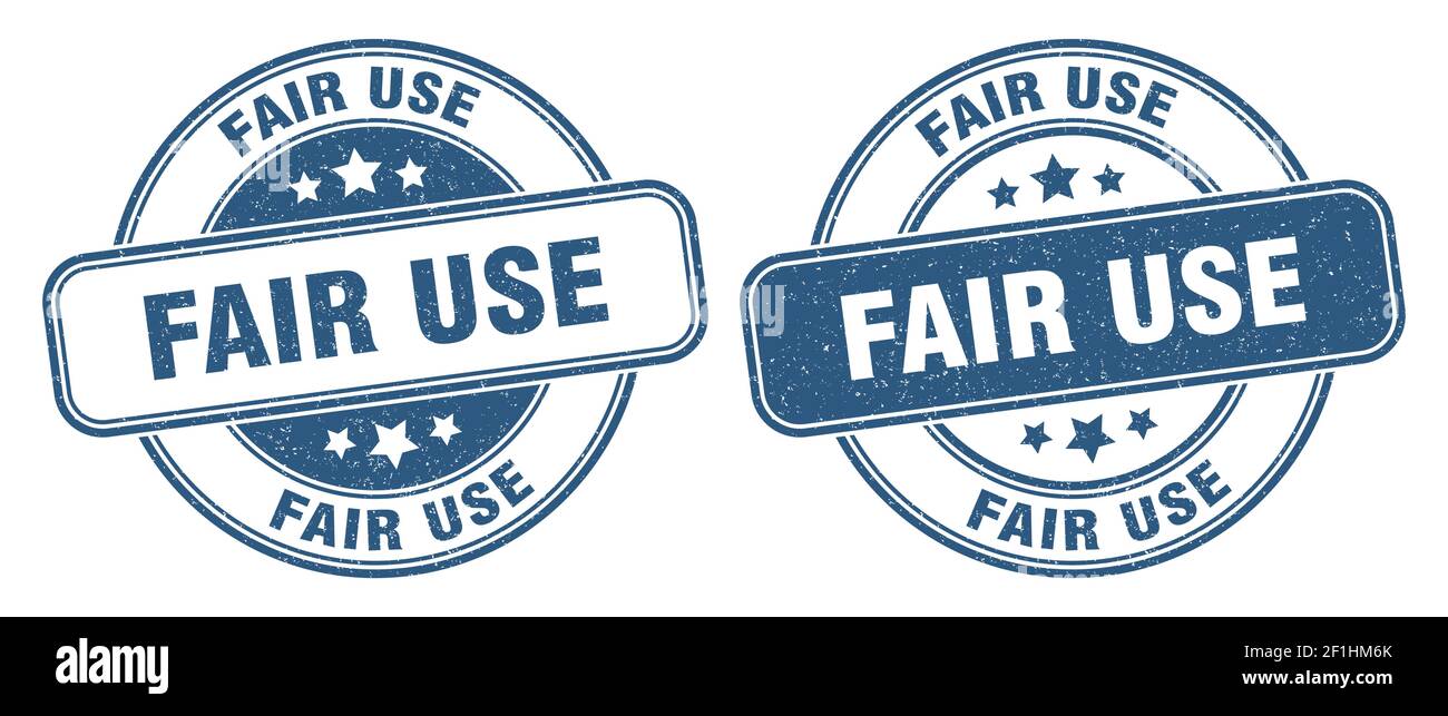 fair use stamp. fair use sign. round grunge label Stock Vector Image ...