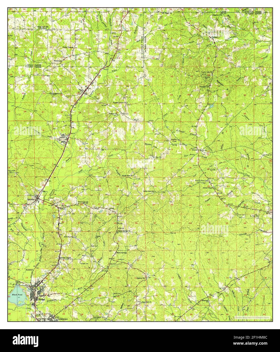 Map of hodge hi-res stock photography and images - Alamy