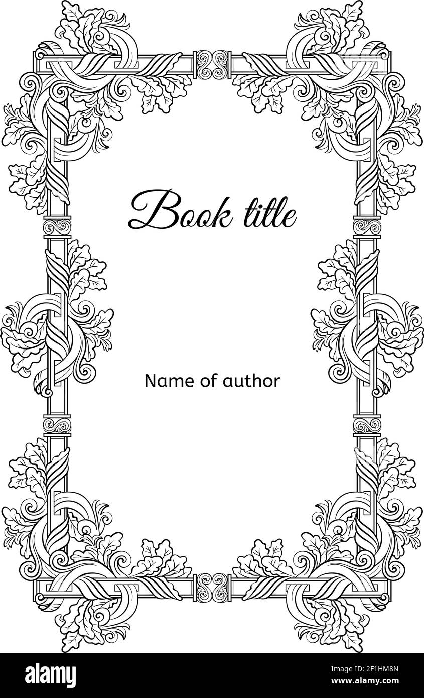 Vignettes vector vectors Black and White Stock Photos & Images - Alamy