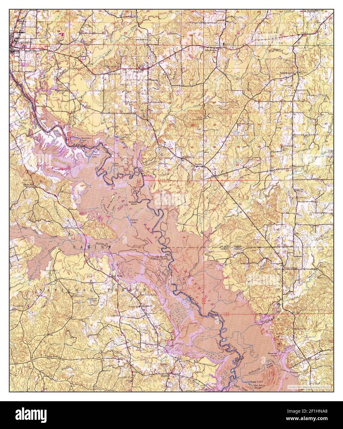 Map of logansport hi-res stock photography and images - Alamy