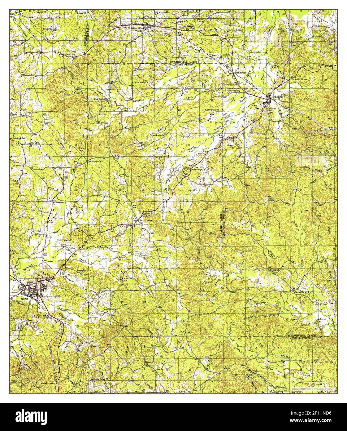 Many louisiana map hi-res stock photography and images - Alamy