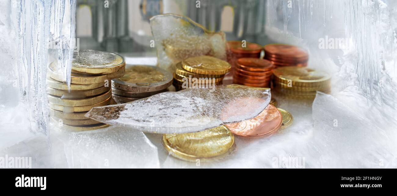 Frozen Money High Resolution Stock Photography and Images - Alamy