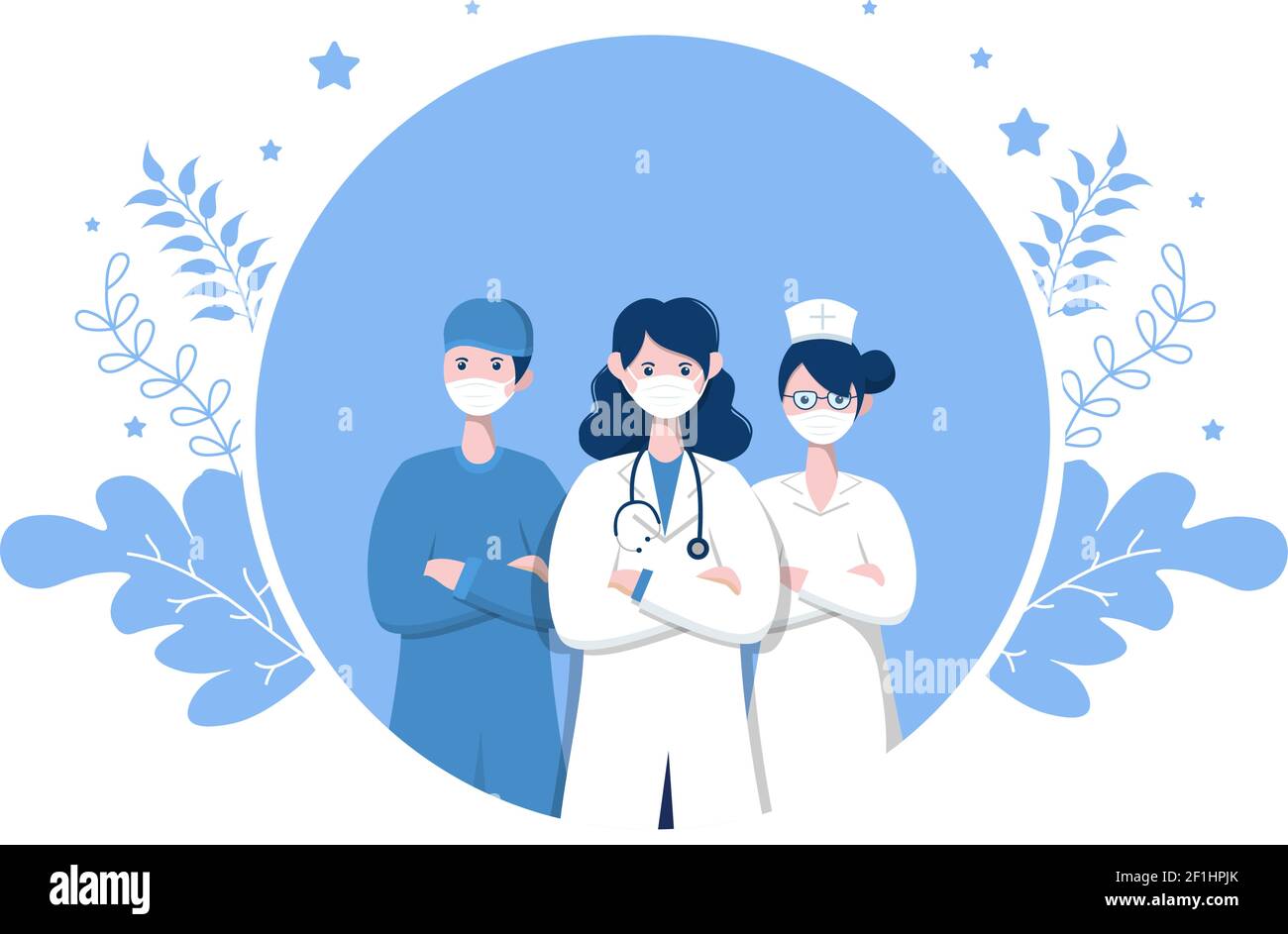 Thank You Doctor and Nurse, Illustration Pack of Thanksgiving To All ...