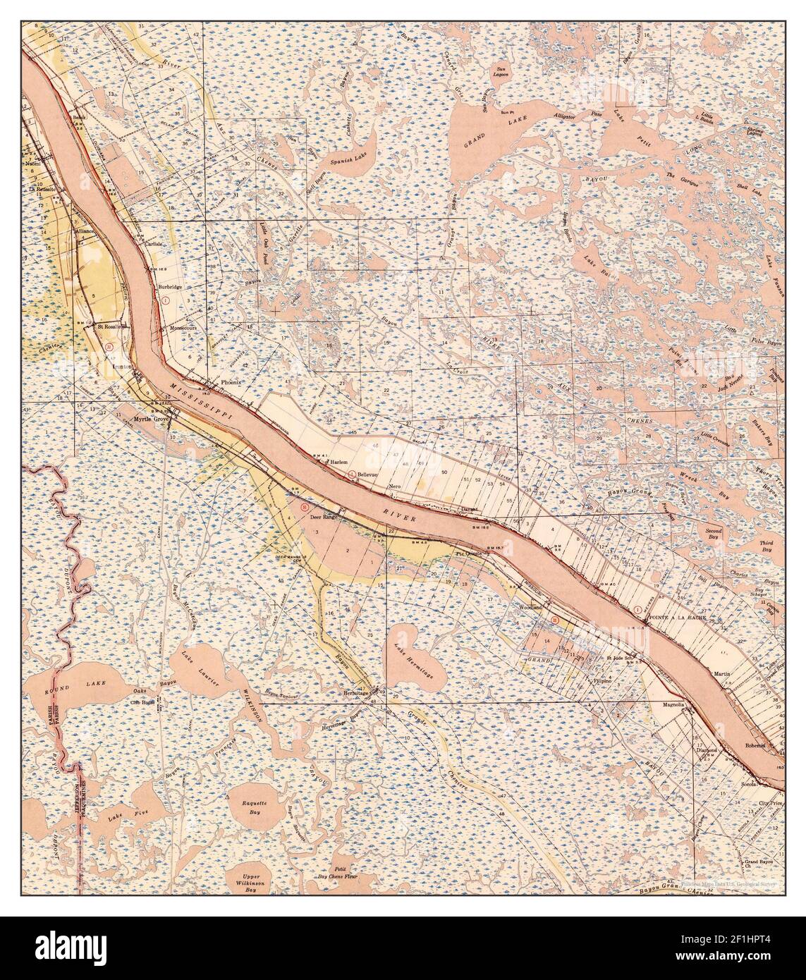 Pointe a la hache louisiana Cut Out Stock Images & Pictures - Alamy
