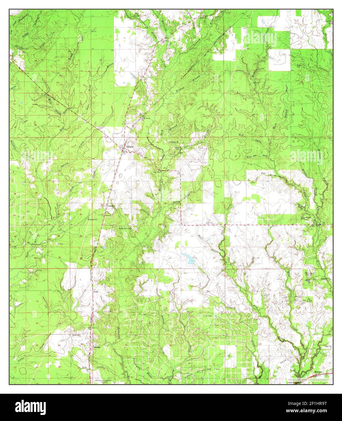 Map of singer hi-res stock photography and images - Alamy
