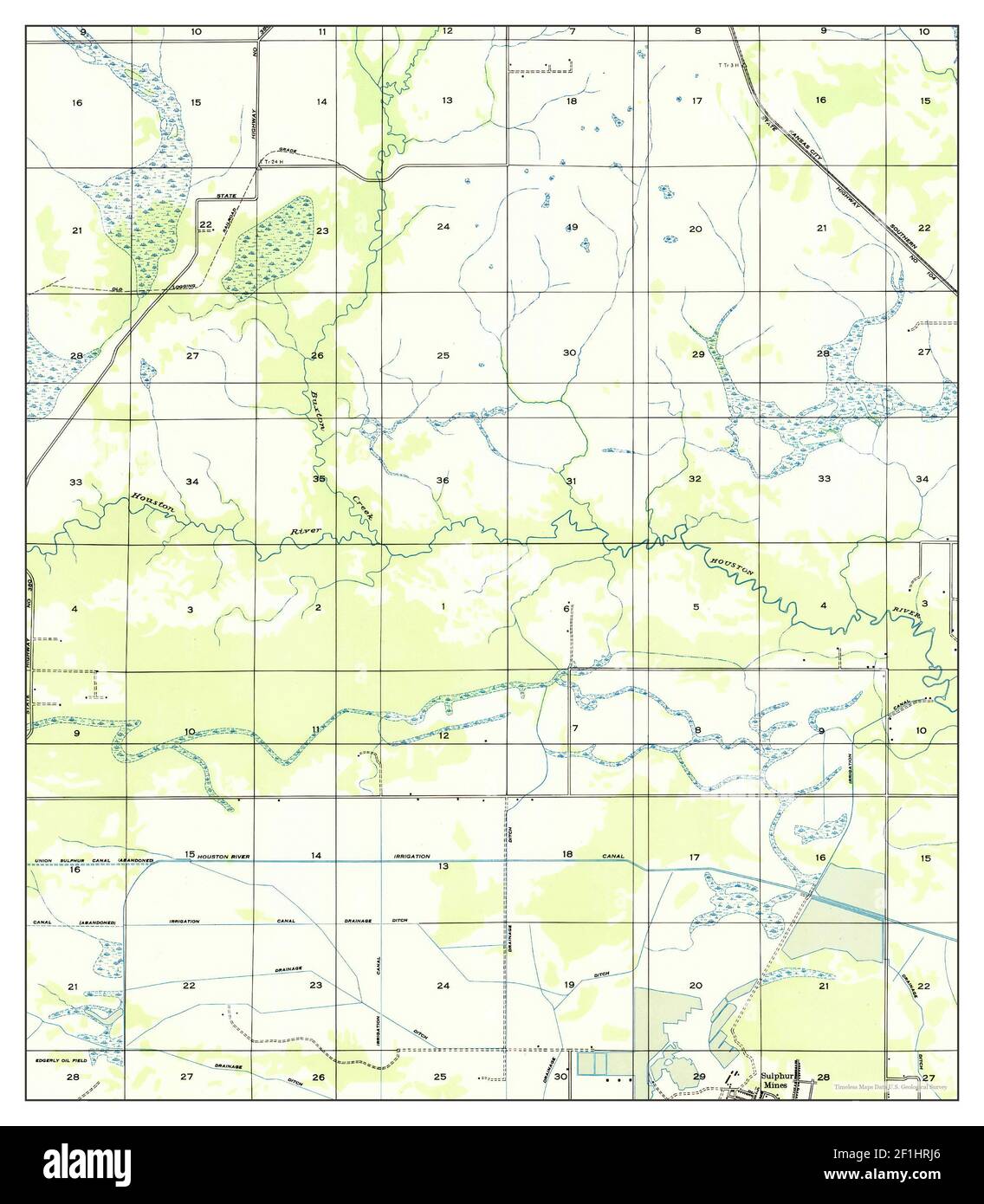 Sulphur louisiana map hi-res stock photography and images - Alamy