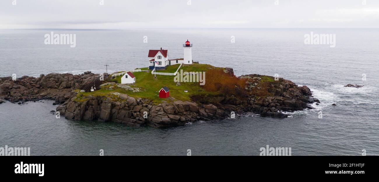 Nubble island hi-res stock photography and images - Alamy