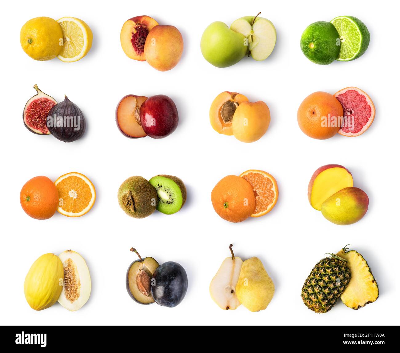 Mango grapefruit pomegranate Cut Out Stock Images & Pictures - Alamy