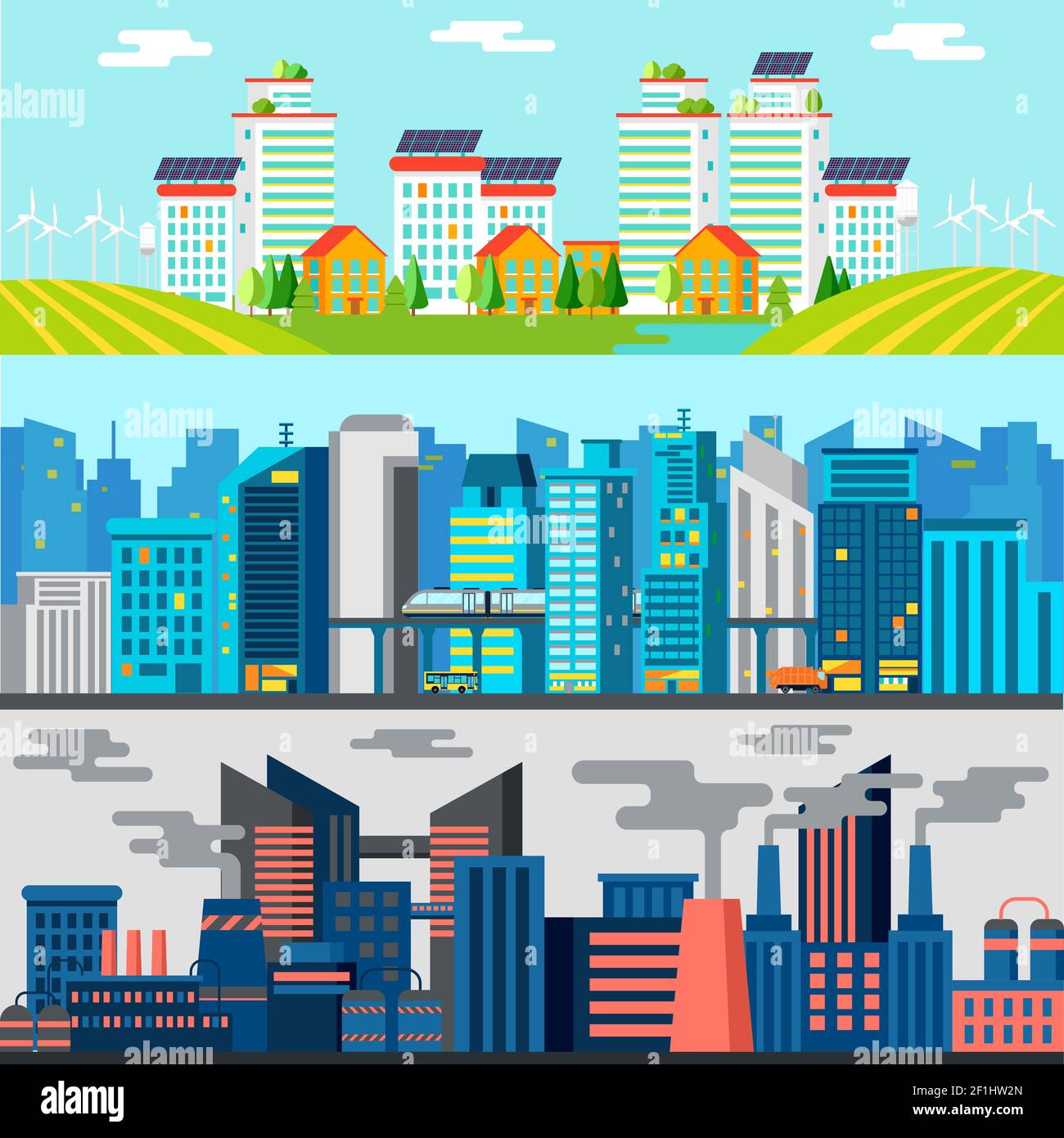 Cities mobility Stock Vector Images - Alamy