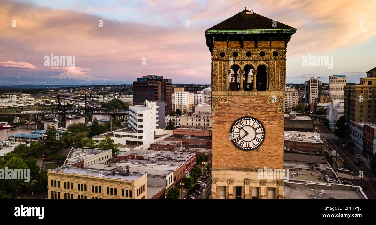 Tacoma city hall hi-res stock photography and images - Alamy