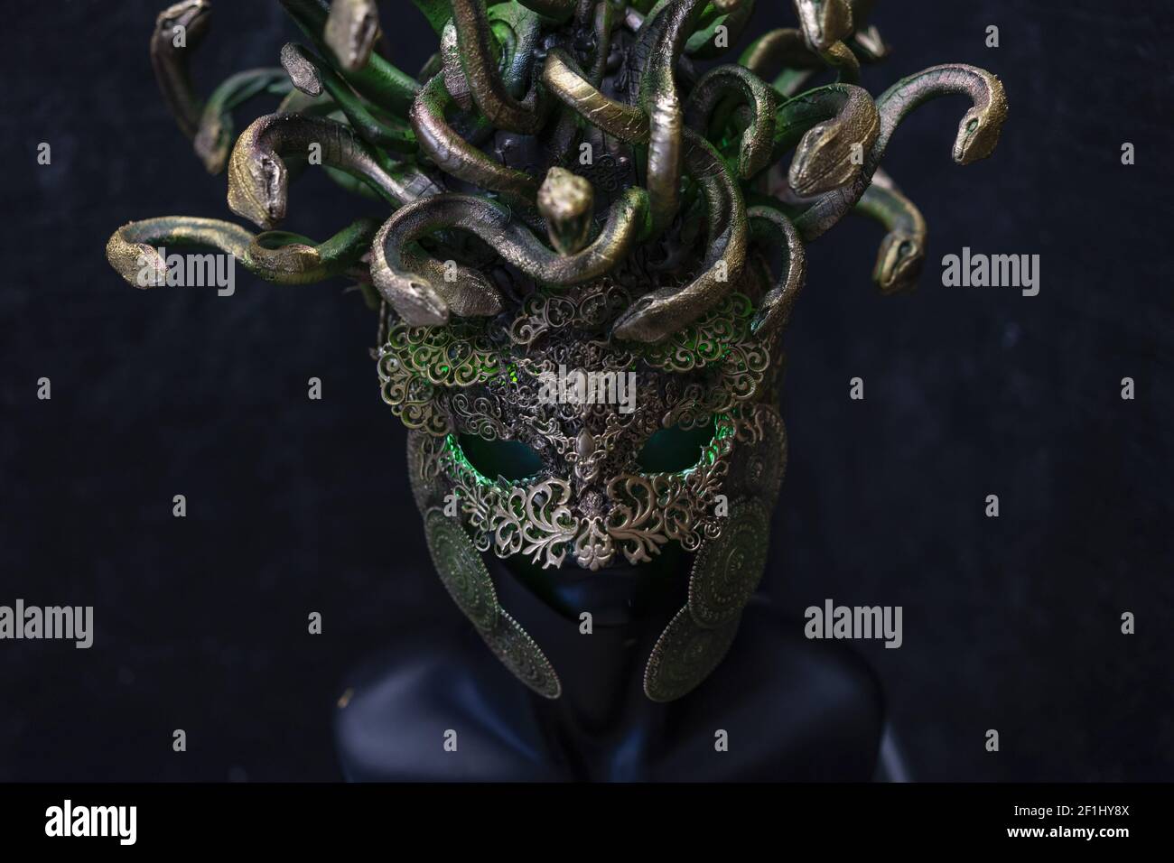 Head Medusa, creature of Greek mythology. pieces made by hand with ...