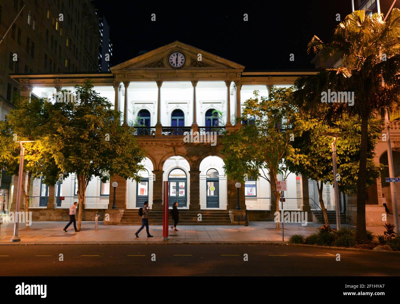 Brisbane's General Post Office building, Queensland, Australia Stock ...