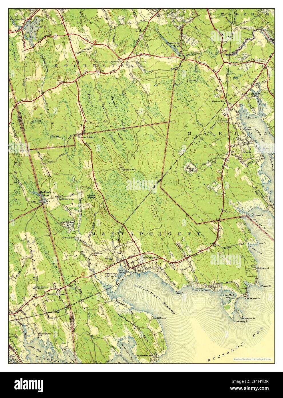 Marion, Massachusetts, map 1941, 1:31680, United States of America by ...