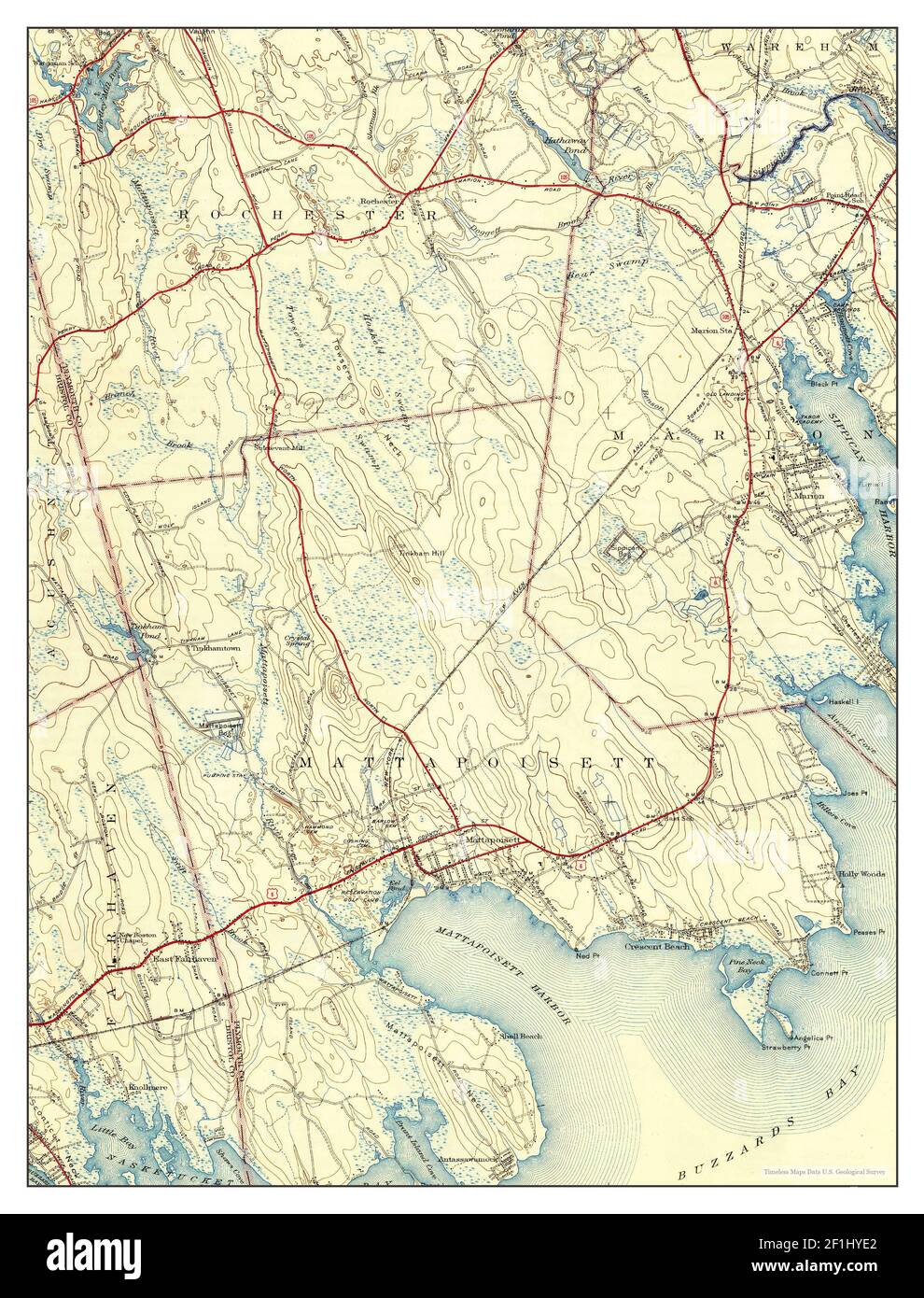 Marion, Massachusetts, map 1941, 1:31680, United States of America by ...