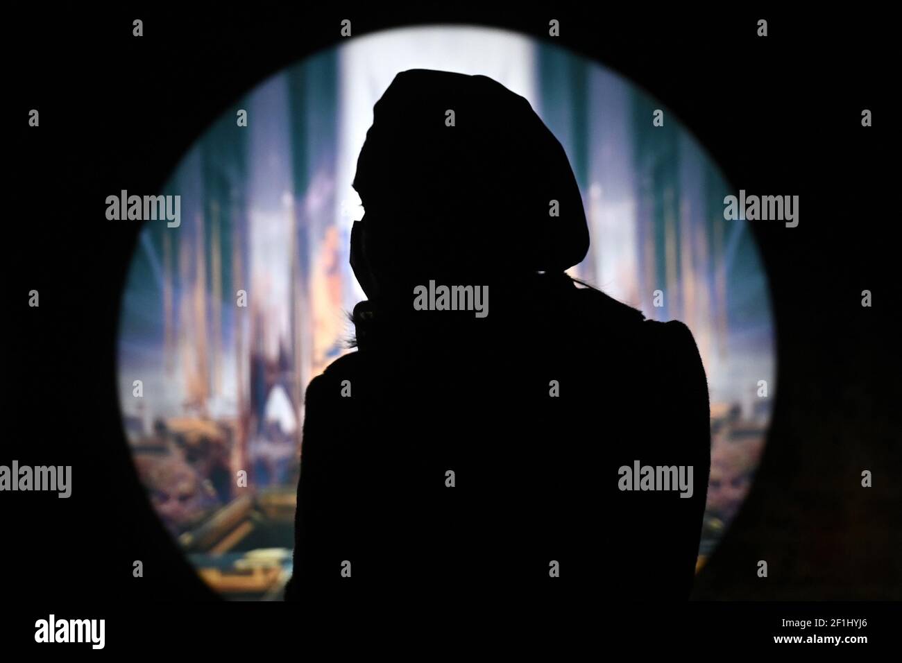 Projected onto face hi-res stock photography and images - Alamy