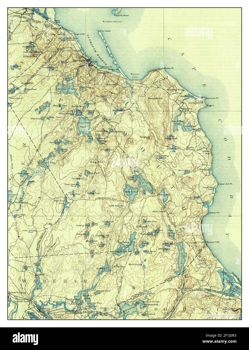 Old maps of plymouth hi-res stock photography and images - Alamy