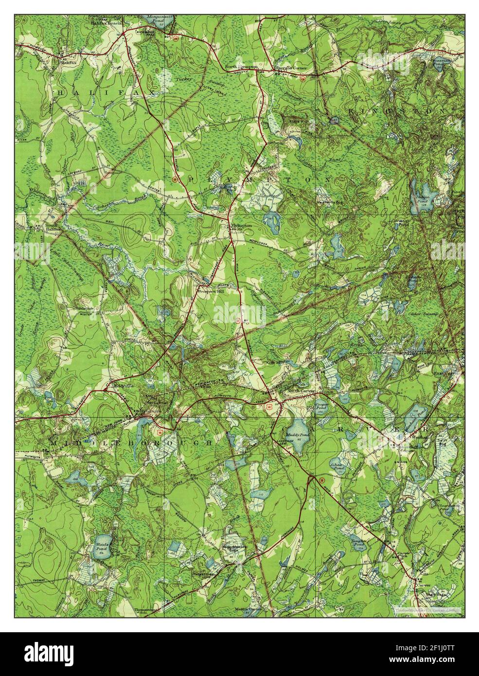 Plympton map hi-res stock photography and images - Alamy