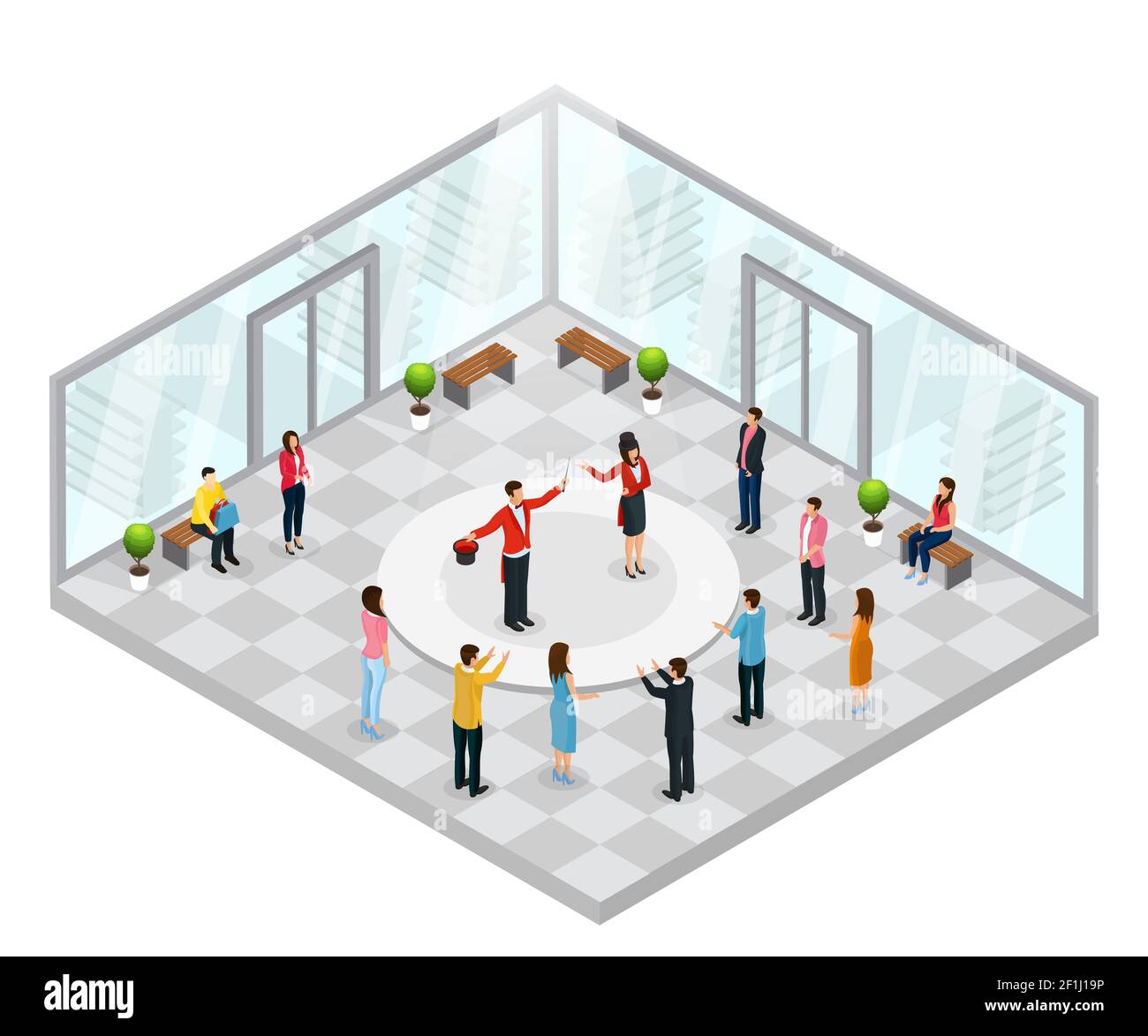 Sign mall shopping centre Stock Vector Images - Alamy