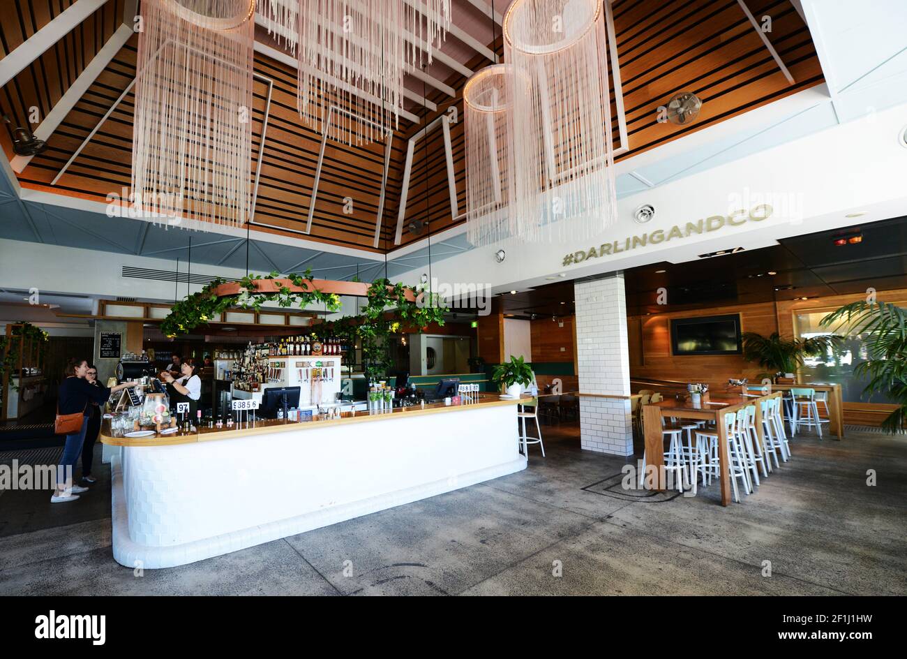 The Darling & Co restaurant in Stock Photo - Alamy