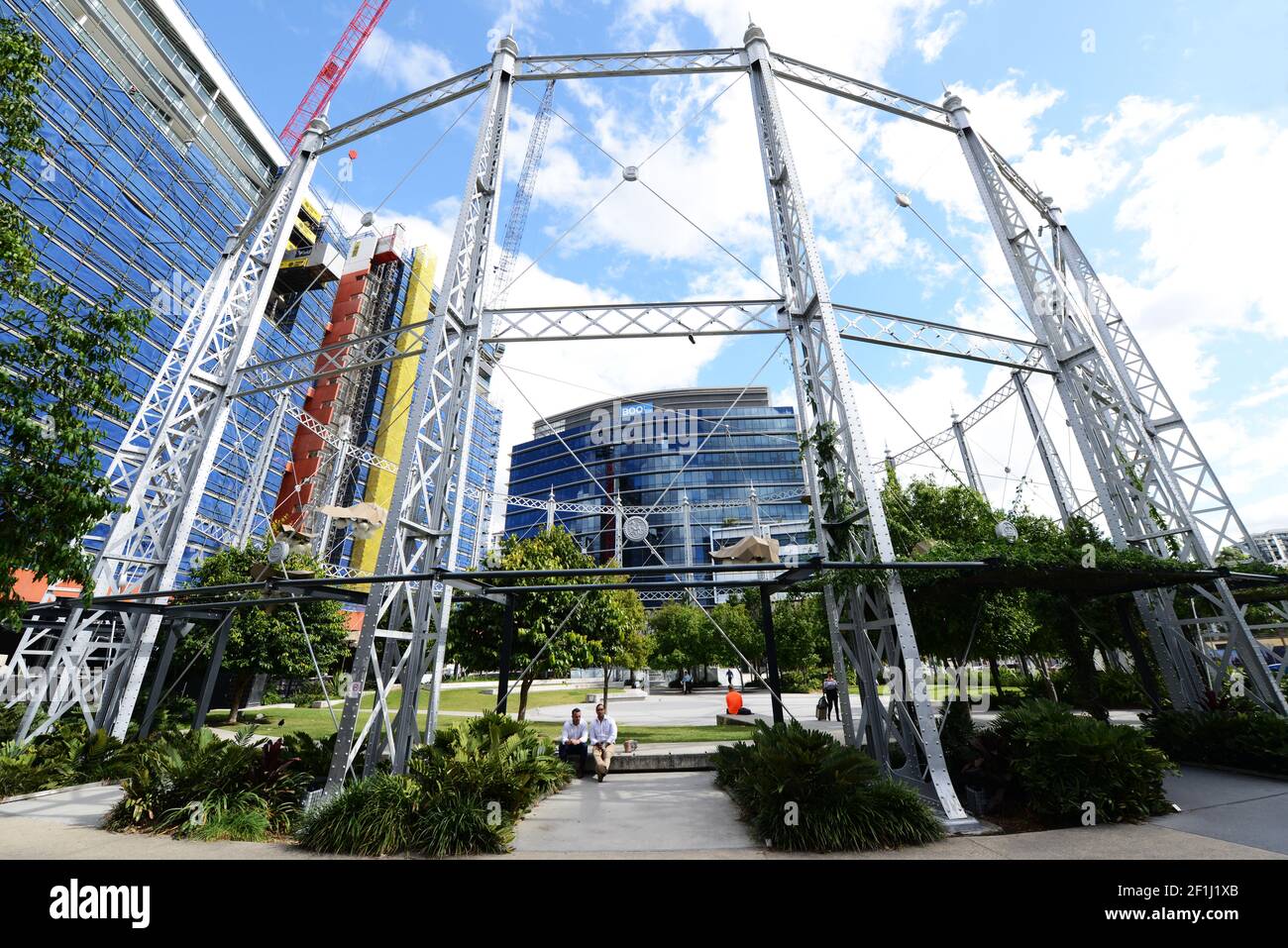 Modern buildings in Newstead, Queensland, Australia Stock Photo - Alamy