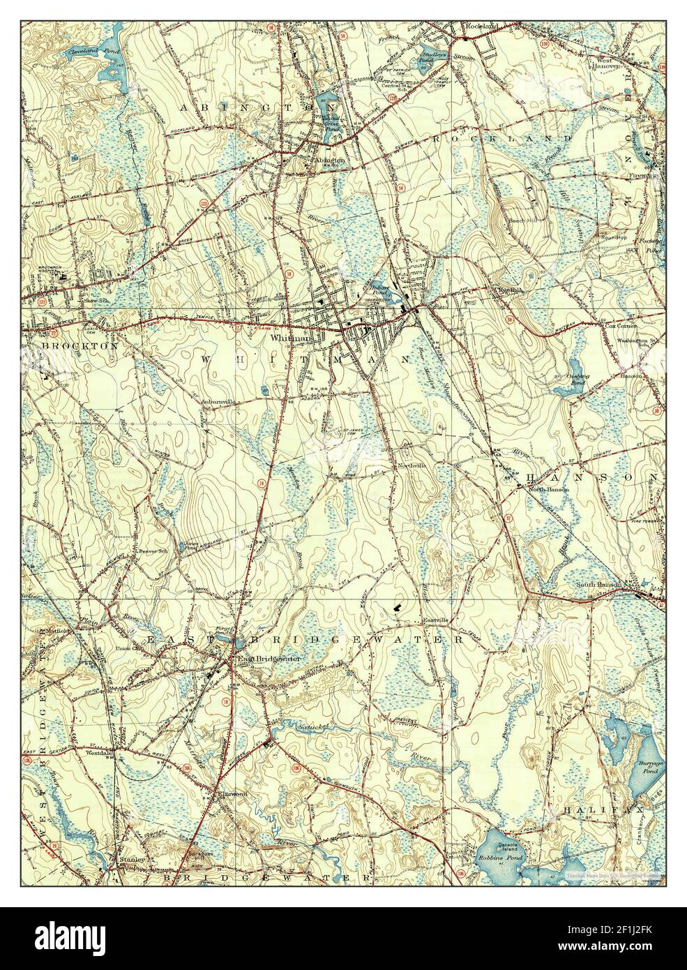 Map of whitman hi-res stock photography and images - Alamy