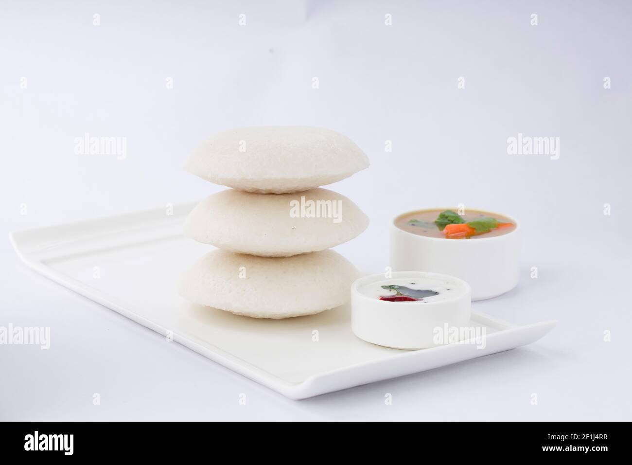 Idly or Idli, south indian main breakfast item which is beautifully ...