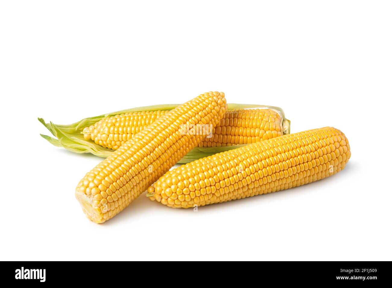 Sweet corn husk Cut Out Stock Images & Pictures - Alamy