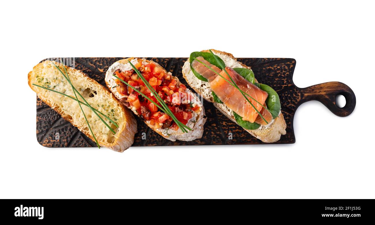 Traditional spanish tapas set Stock Photo - Alamy