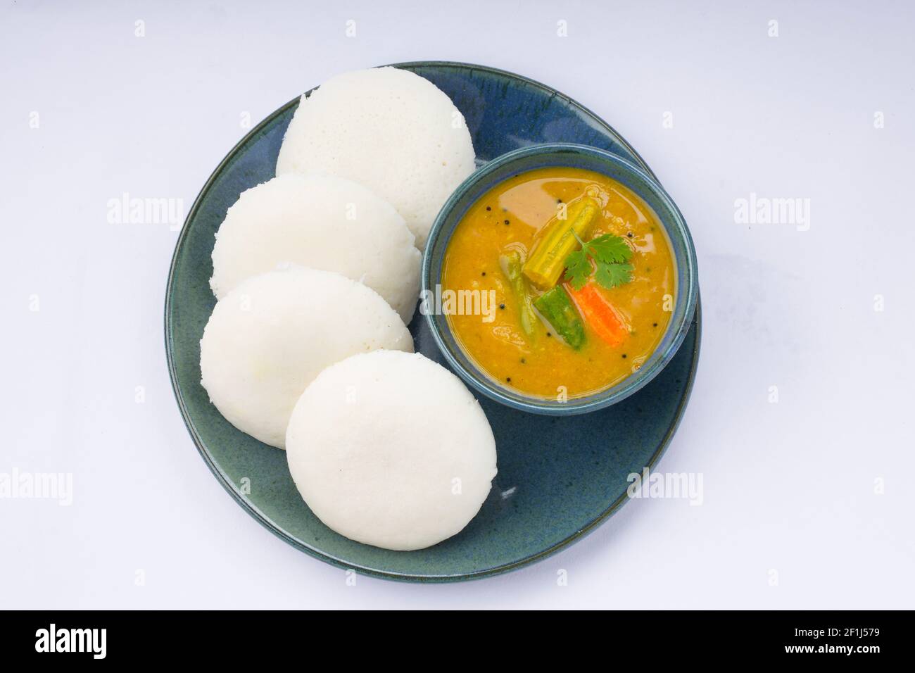 Idly or Idli, south indian main breakfast item which is beautifully ...