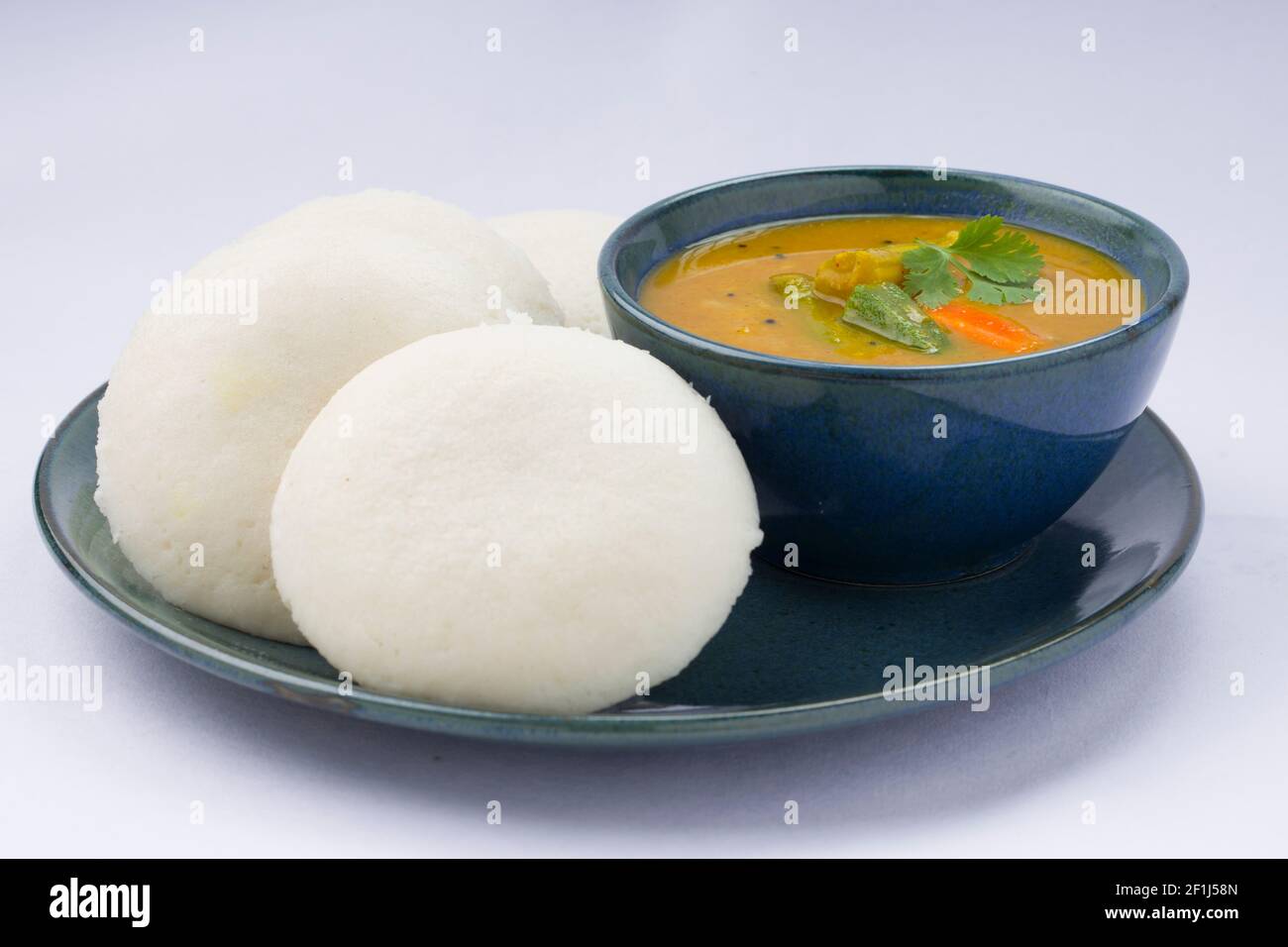 Idly or Idli, south indian main breakfast item which is beautifully ...