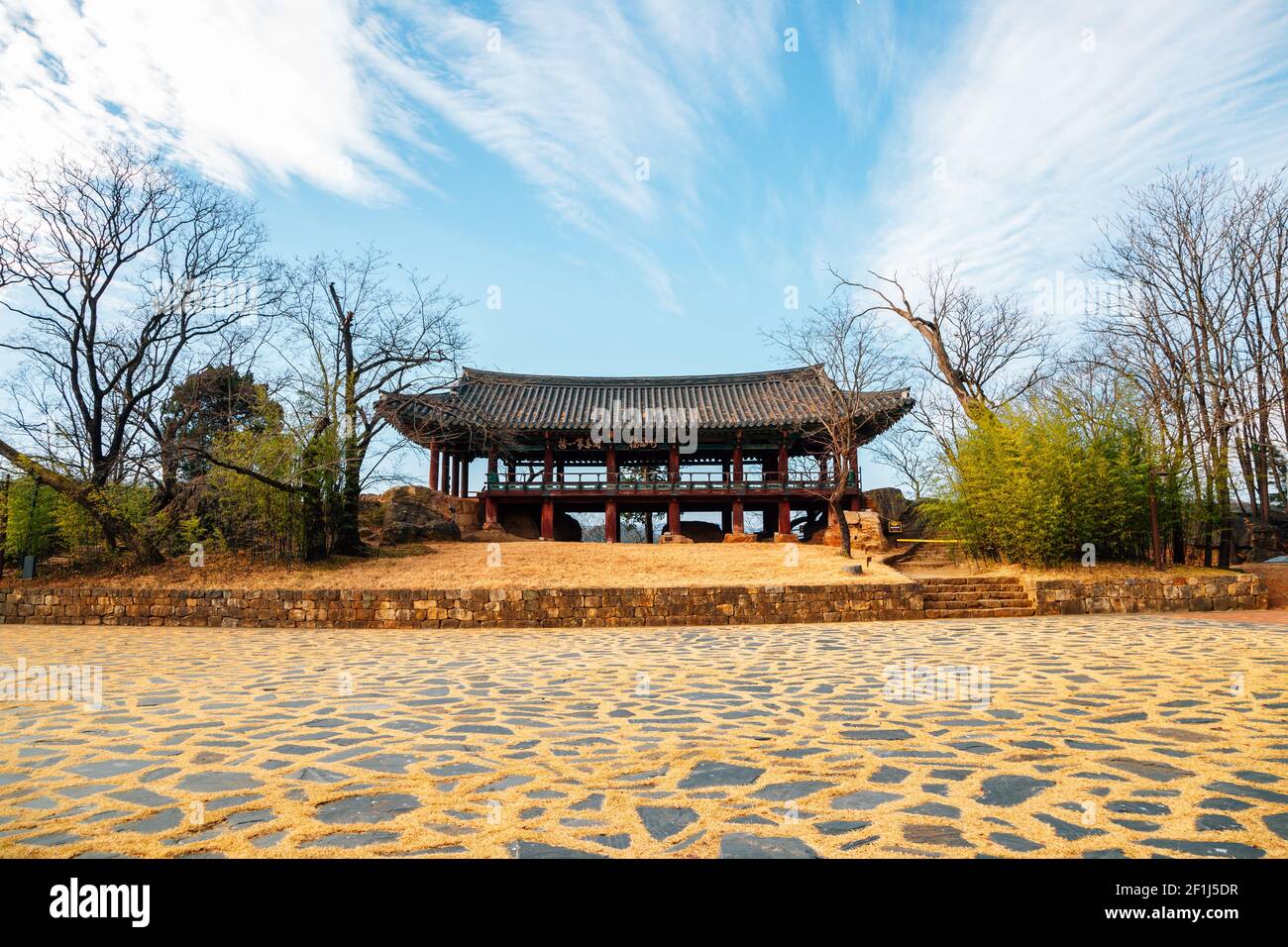 Jukseoru Korean traditional pavilion in Samcheok, Korea Stock Photo - Alamy