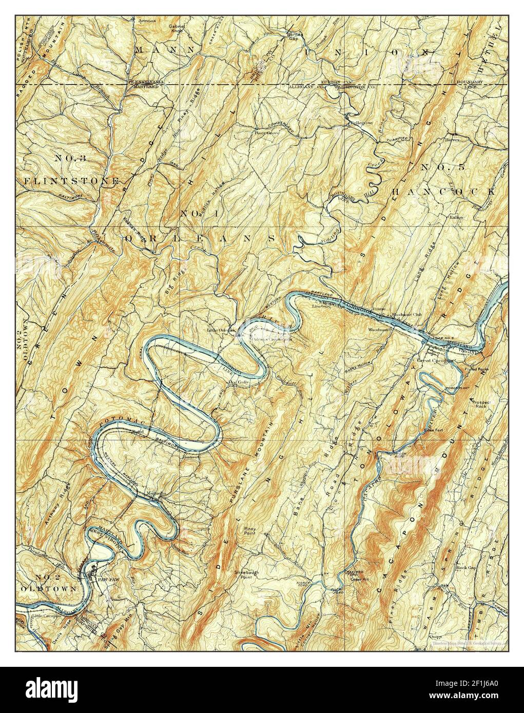 Map Of Paw Paw High Resolution Stock Photography and Images - Alamy