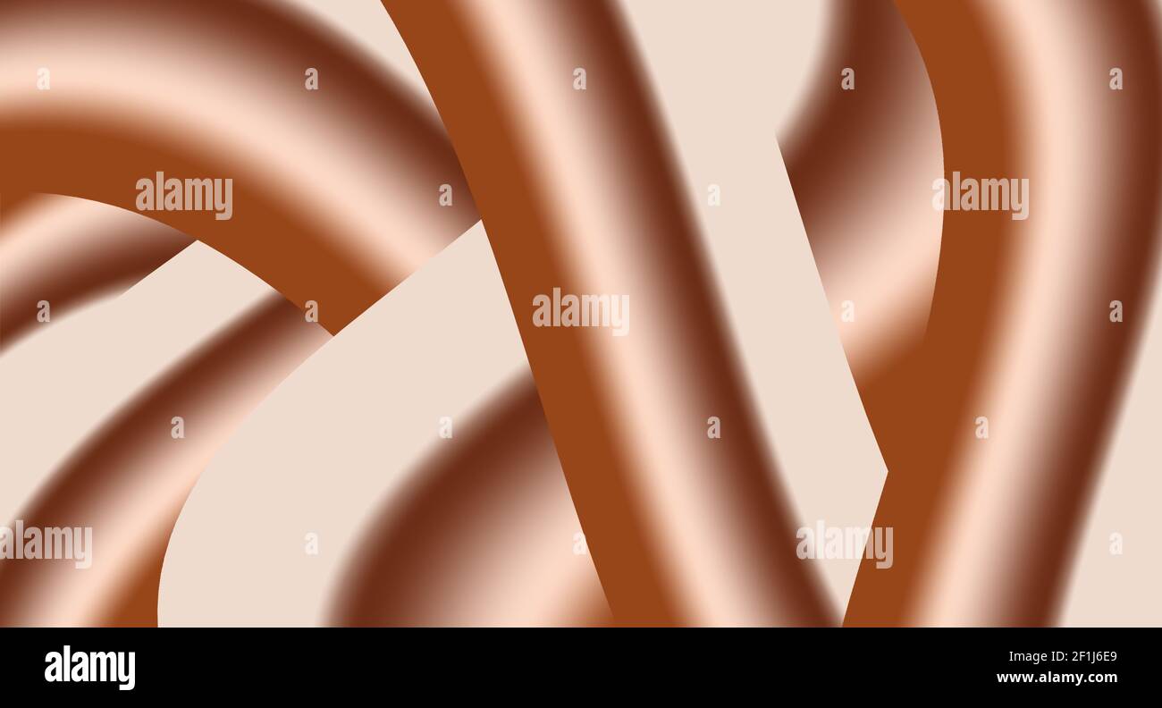 An illustration of a light brown colors background with geometric ...