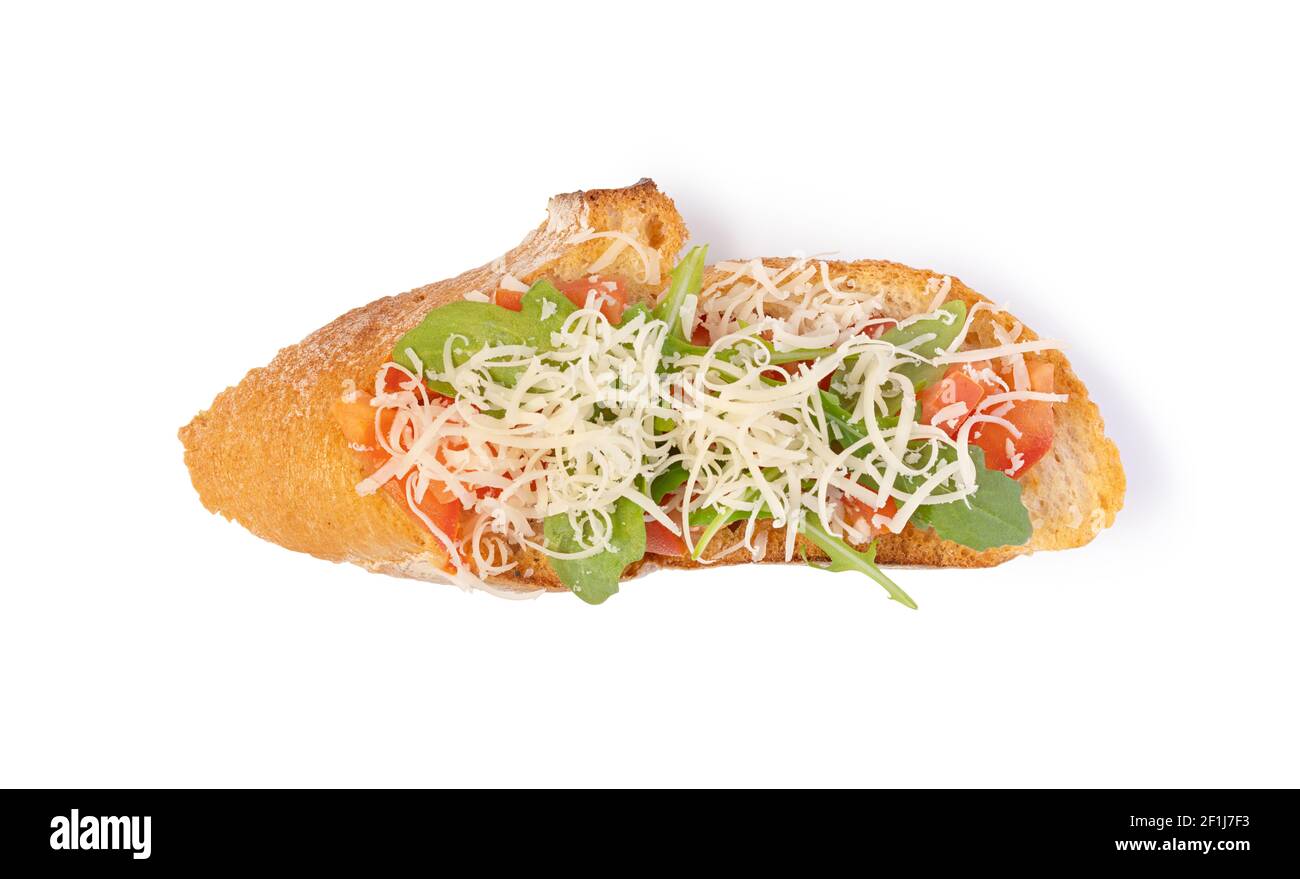 Traditional Italian Bruschetta Stock Photo Alamy
