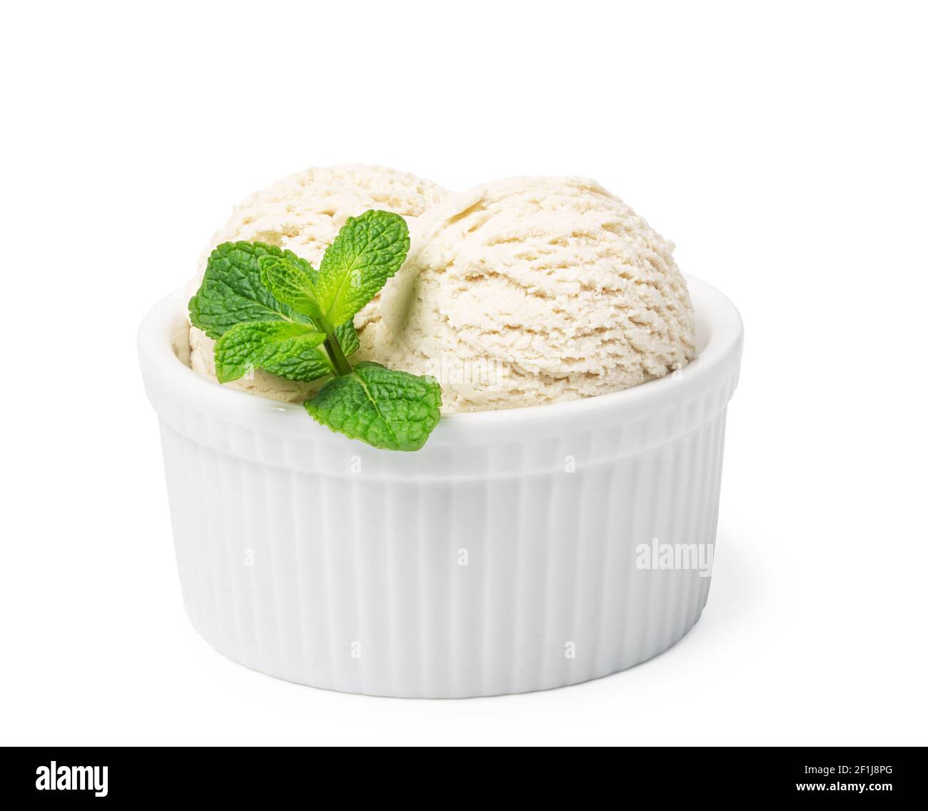 Ice cream ball Stock Photo - Alamy