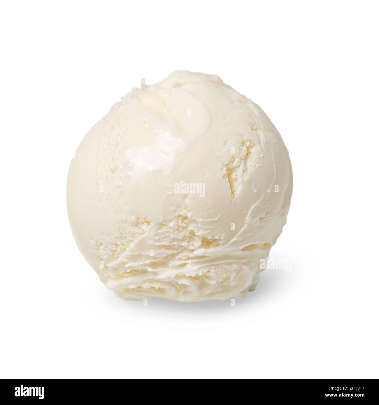 Ice cream ball Stock Photo - Alamy
