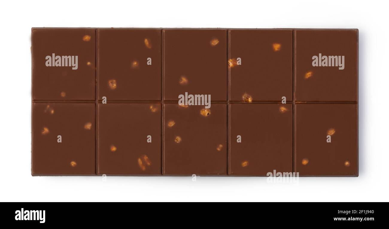 Broken chocolate bar top hi-res stock photography and images - Alamy