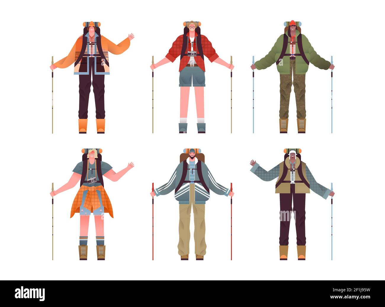 Men,women,summer trip Stock Vector Images - Alamy