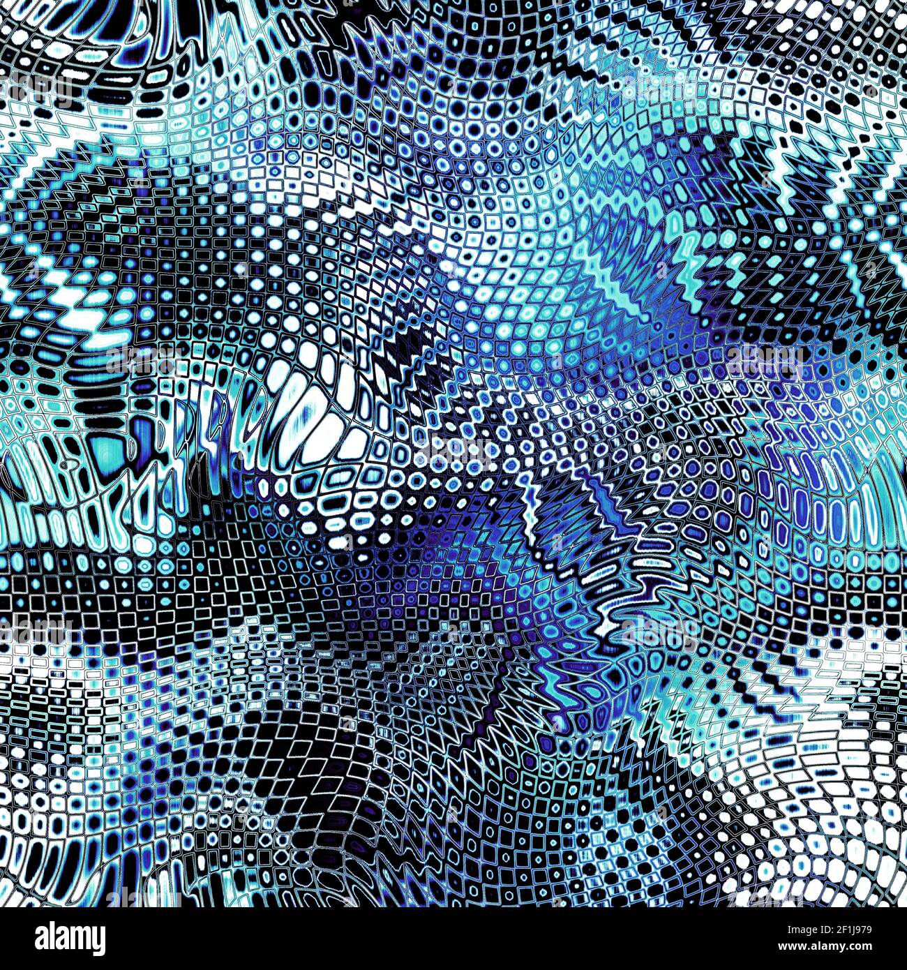 Seamless lively vivid warp distortion jpg pattern Stock Photo - Alamy