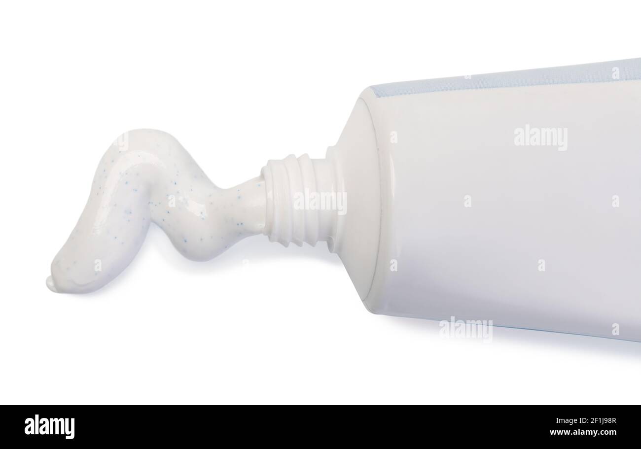 Tube of toothpaste Stock Photo - Alamy