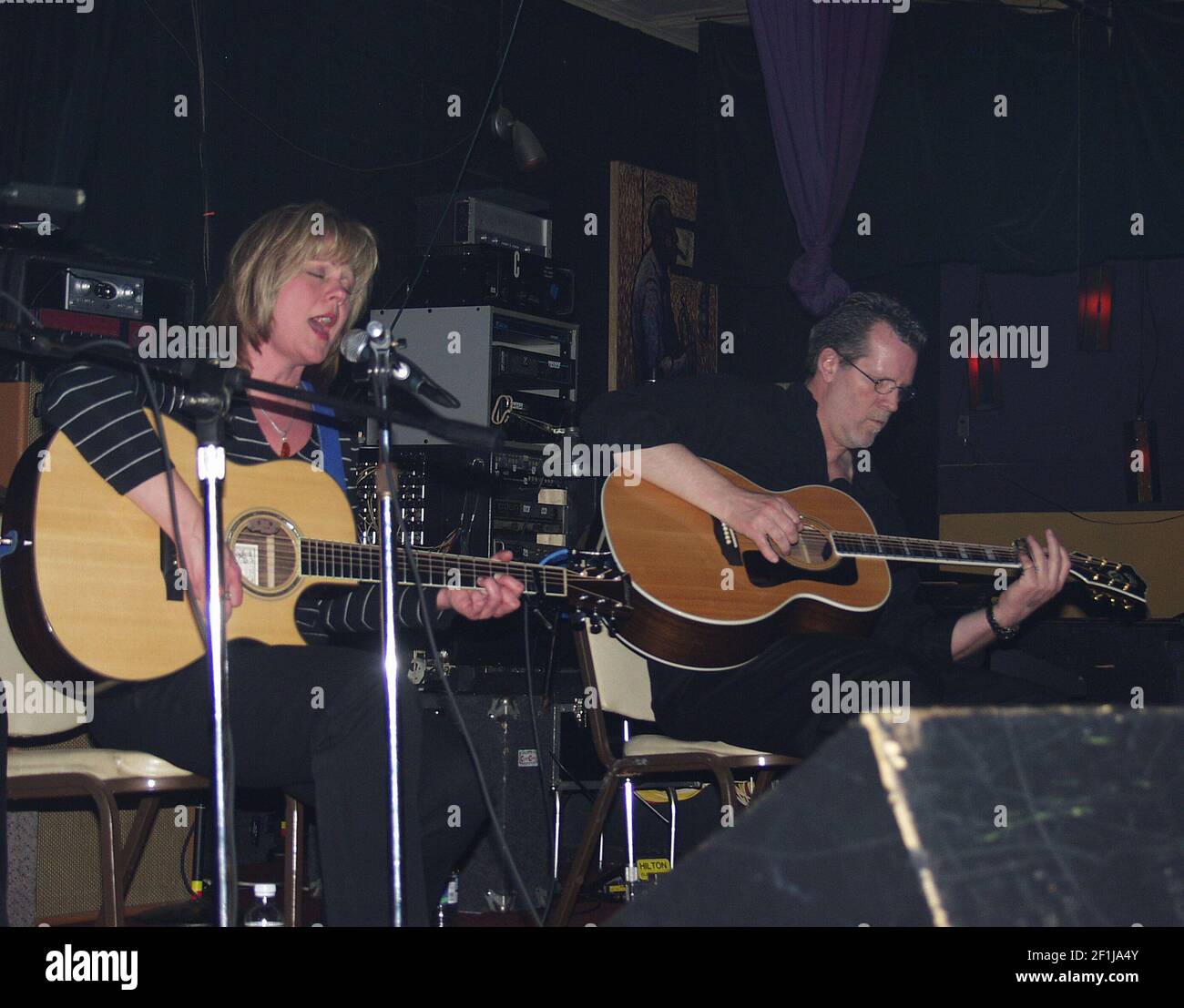 February 2: Celebrity vocal coach Jan Smith (left) performs with ...