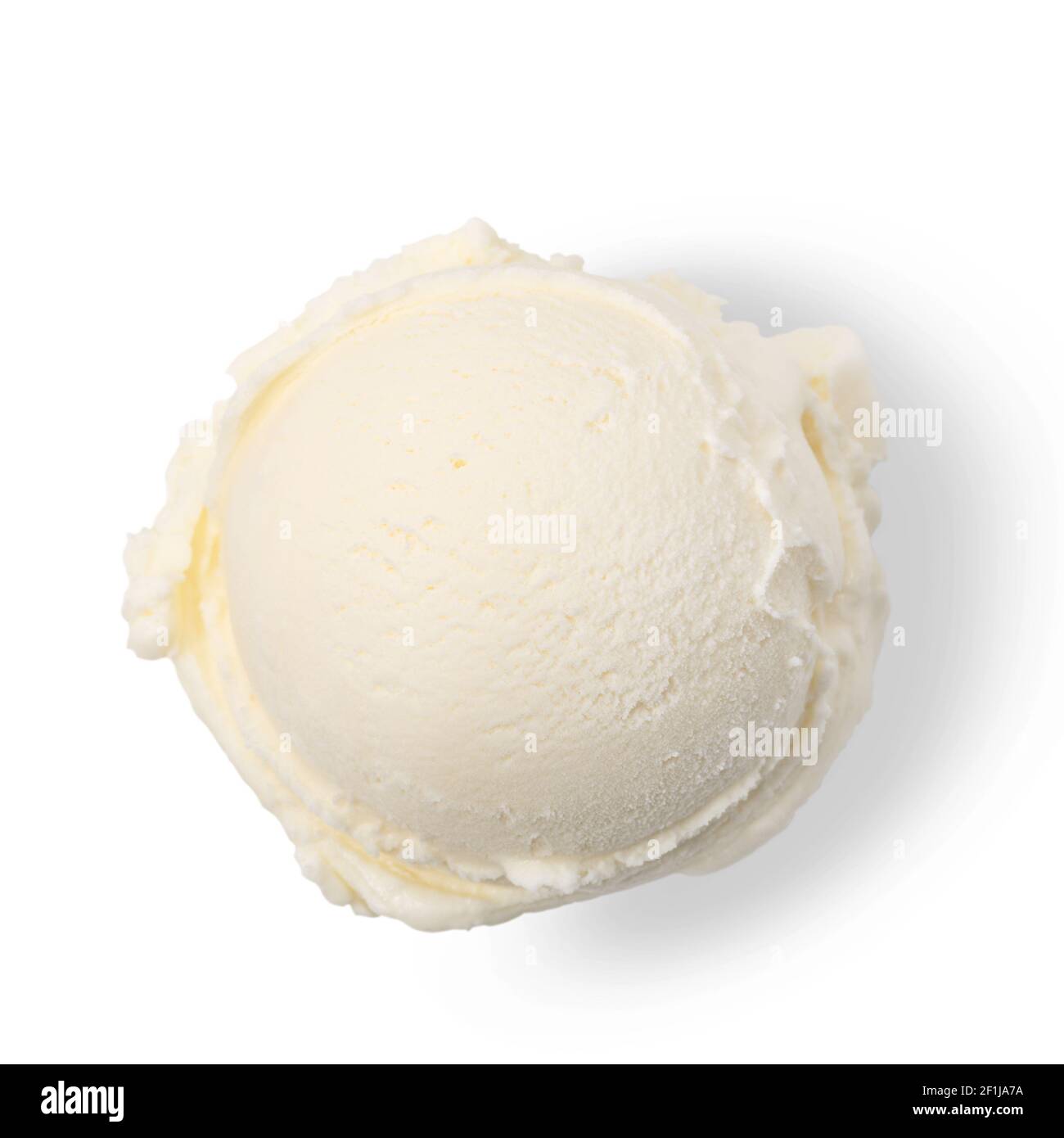 Ice cream ball Stock Photo - Alamy