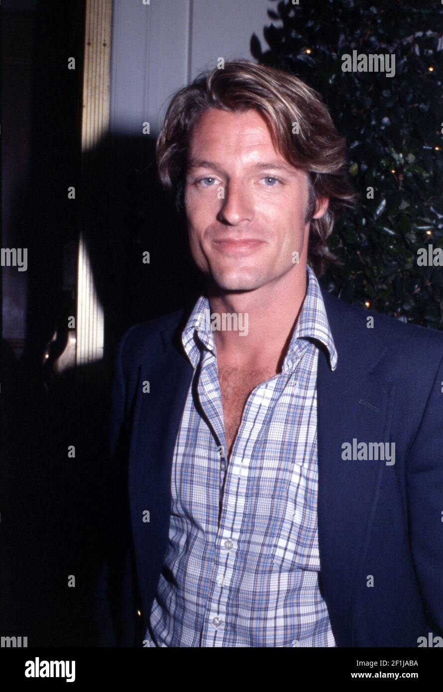 Perry King circa 1983 Credit: Ralph Dominguez/MediaPunch Stock Photo ...