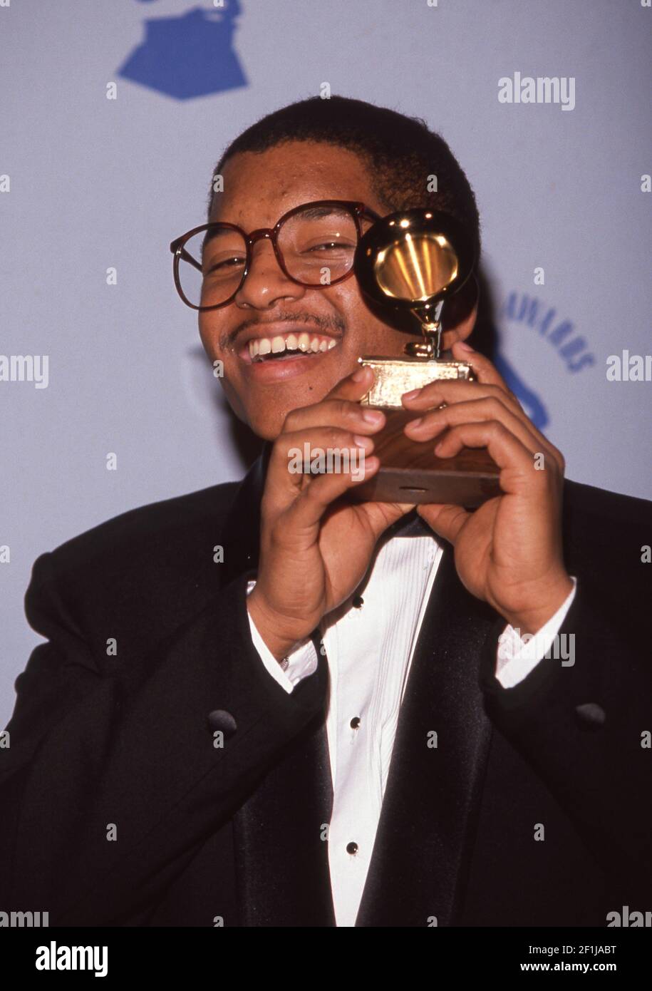 Young M.C. at the 32nd Annual Grammy Awards on February 21, 1990 ...