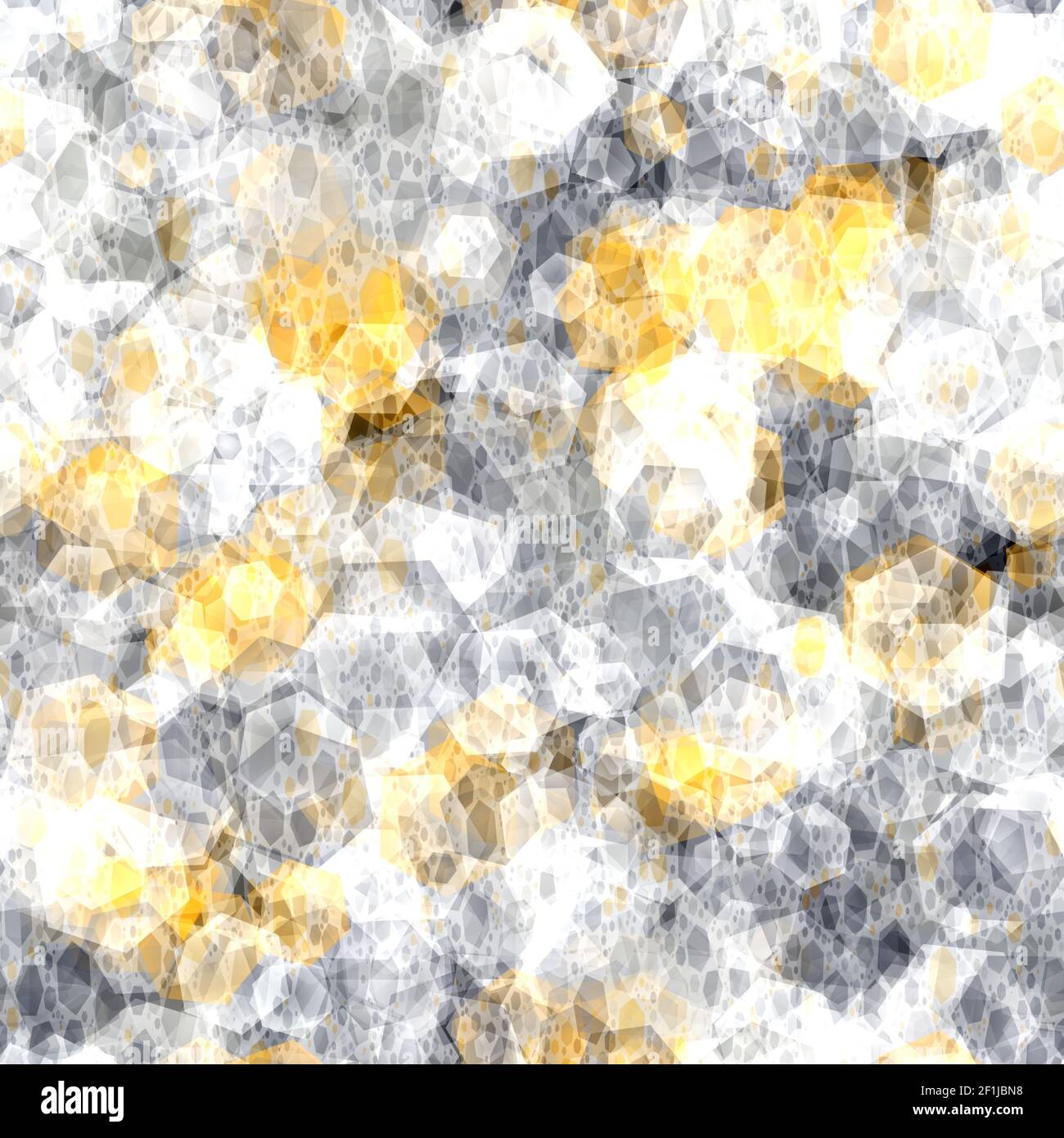 Seamless geo splattered hexagon shape pattern print Stock Photo - Alamy