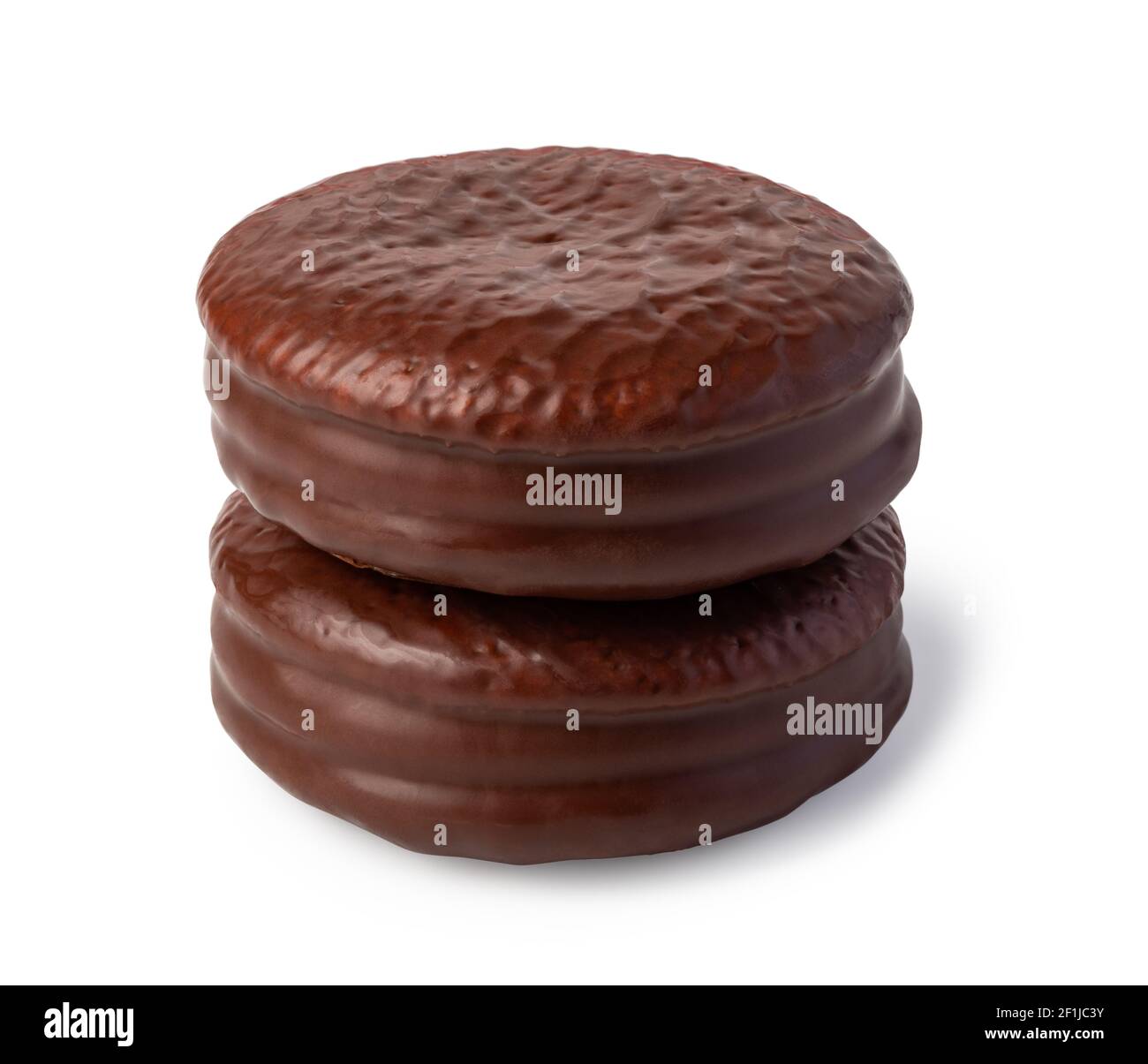 Choco pie chocolate biscuits Stock Photo - Alamy