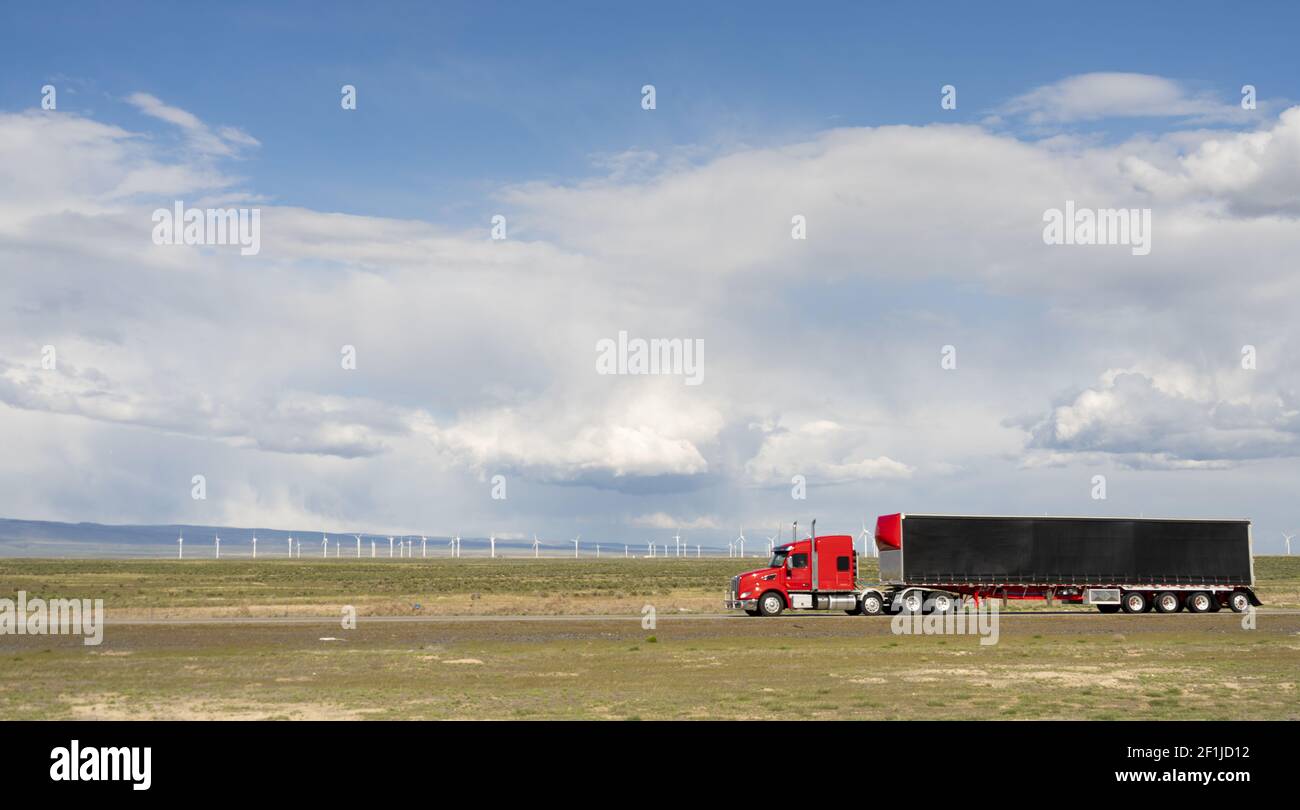 American big rigs hi-res stock photography and images - Alamy